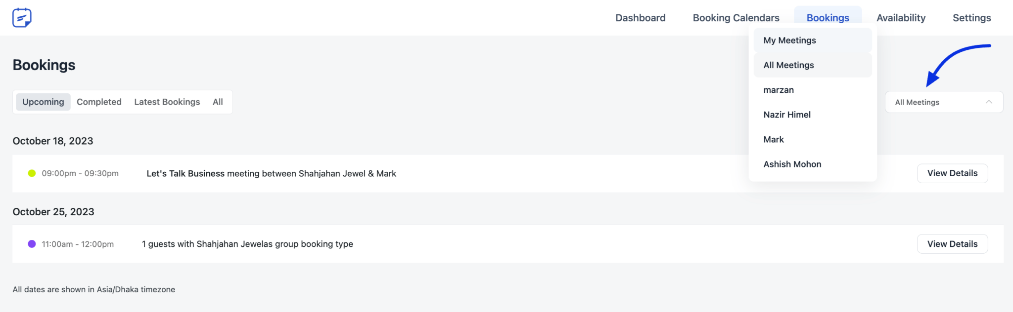 Booking Details - FluentBooking