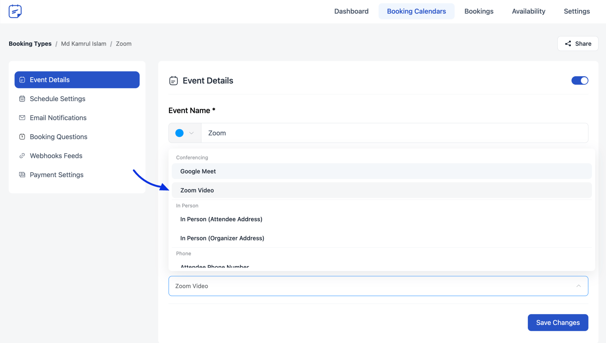 Zoom Integration with FluentBooking - FluentBooking