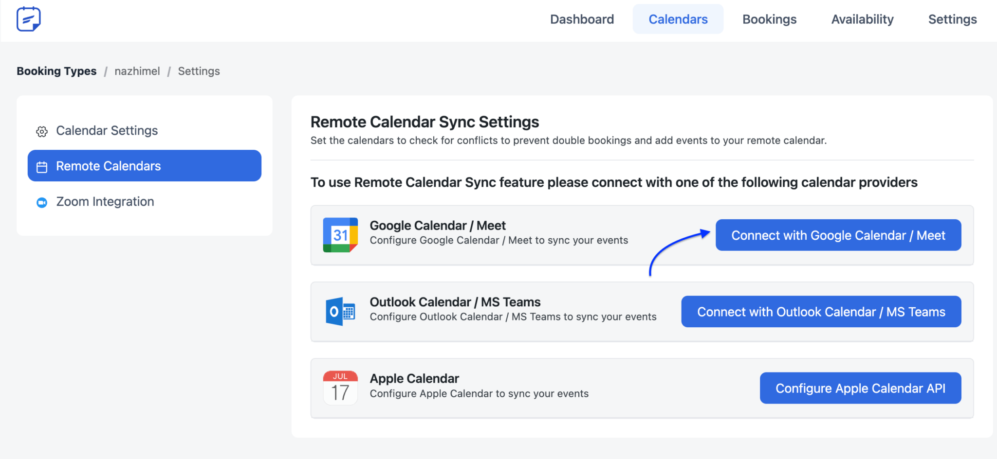 Google Calendar/Meet integration with FluentBooking - FluentBooking